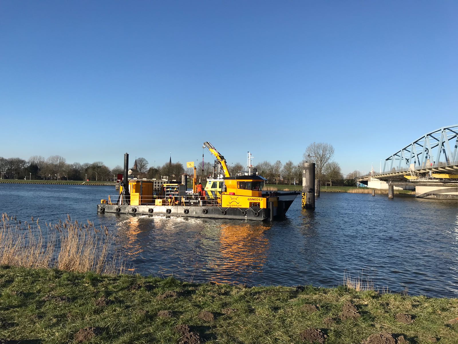 Sonderingen kanaal Gent-Terneuzen - GSNED | GSNED