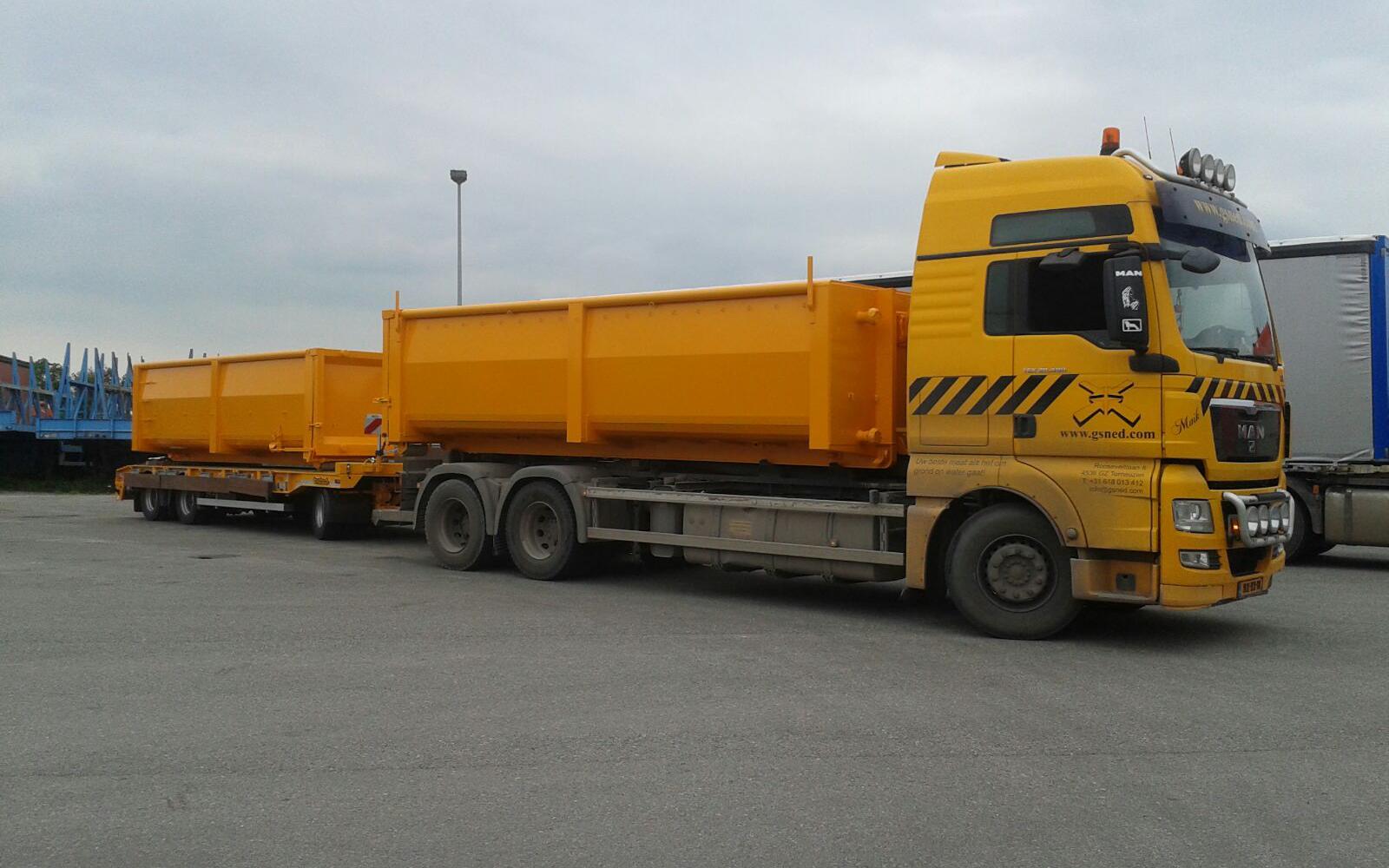 MAN TGX 6x2 container truck - GSNED | GSNED