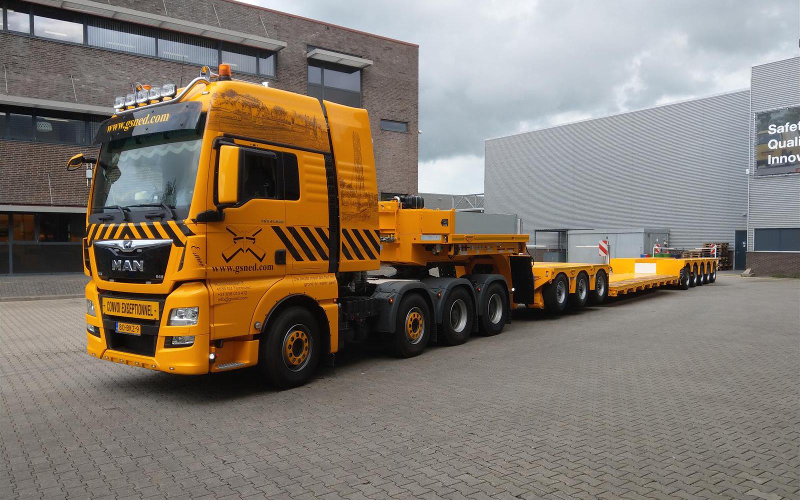 MAN TGX 8x4 41.640 Heavy Transport Truck - GSNED | GSNED